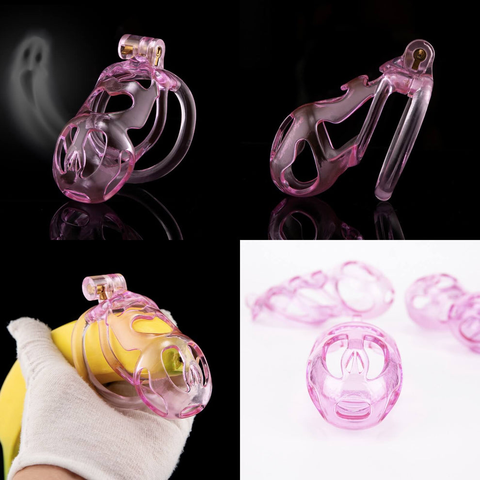 Ice Ghost Lightweight 3D Printed Chastity Cage – chastitybelt