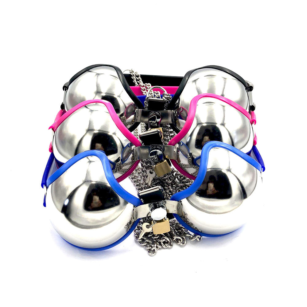 Metal Chastity Bra – chastitybelt