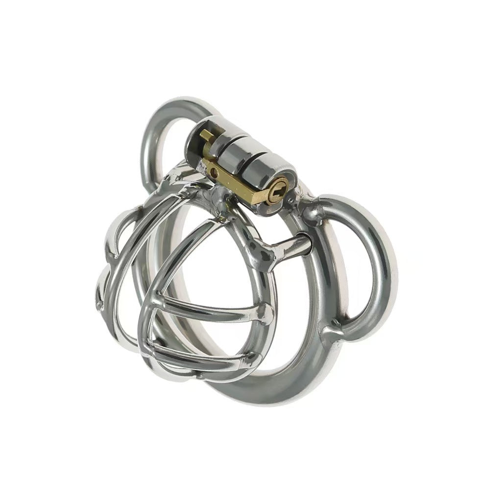 Petite Split Steel Chastity Cage – chastitybelt